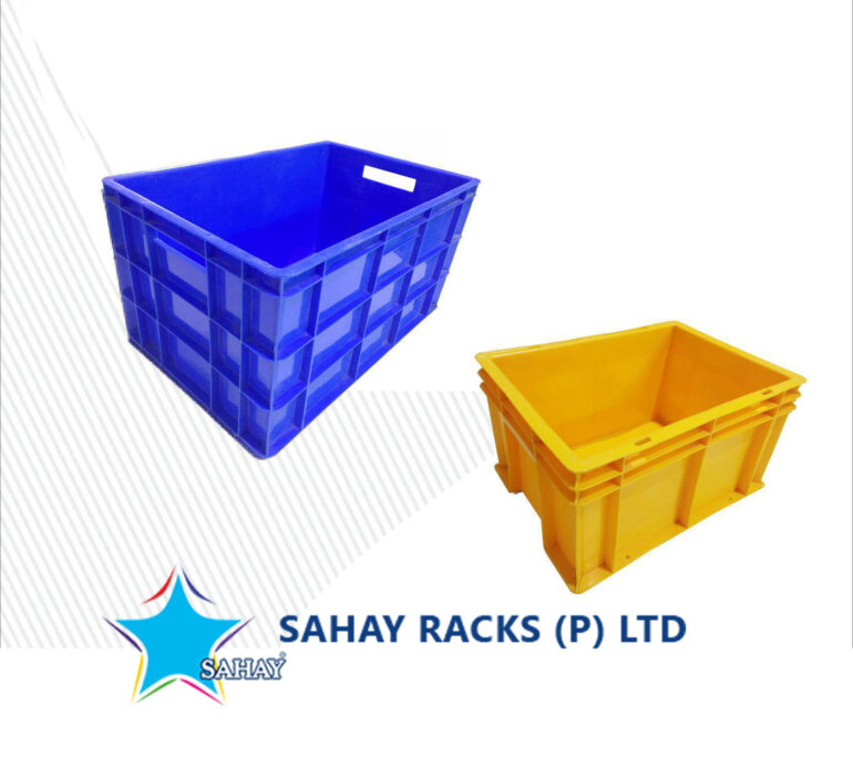Durable plastic Bin Crates in Chennai Storage Solutions
