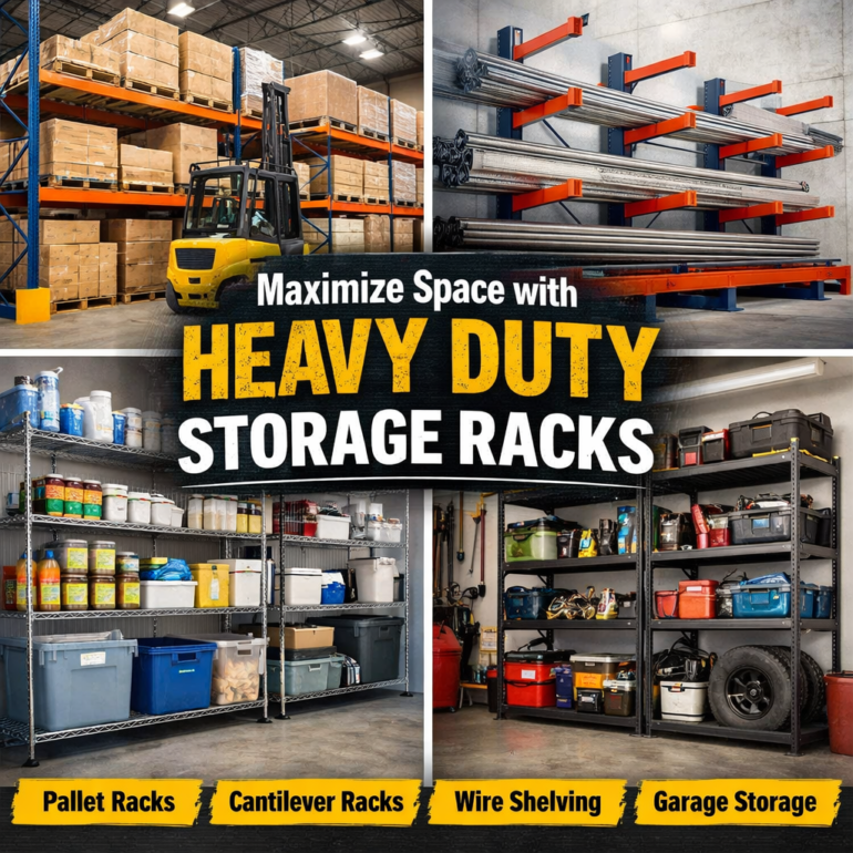 Maximize Space with Heavy Duty Storage Racks Ultimate Guide